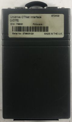 Control Techniques Unidrive UD75 CTNet Interface Application Module- STDK02 | eBay