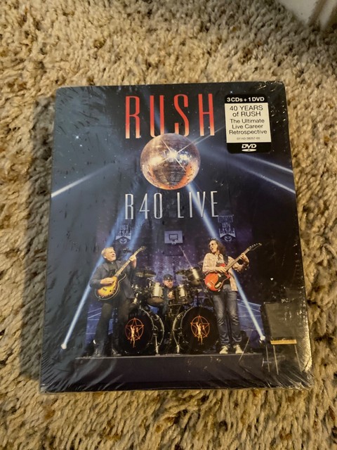 R40 Live [CD/DVD] by Rush (CD, Nov-2015, 4 Discs, Revolver Music) for ...