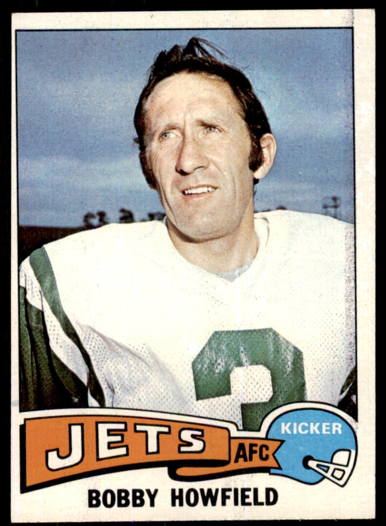 1975 TOPPS BOBBY HOWFIELD12321 NEW YORK JETS #232 | eBay