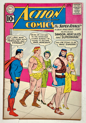 ACTION COMICS #279 Silver Age Superman, Samson & Hercules - I combine ...
