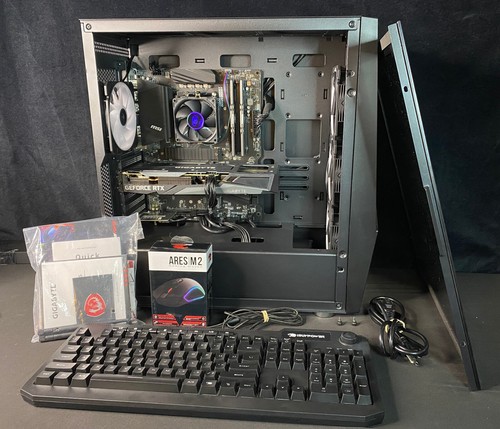 iBuyPower Slate MR Black 16GB RAM 500GB Storage AMD Ryzen 5 5600G ...