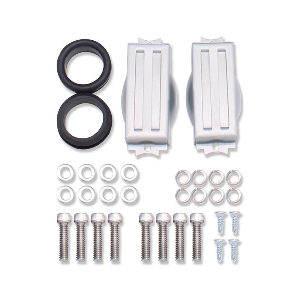 Tall Finned Valve Covers for Chevy Small Block SBC 283 305 327 350 400 ...
