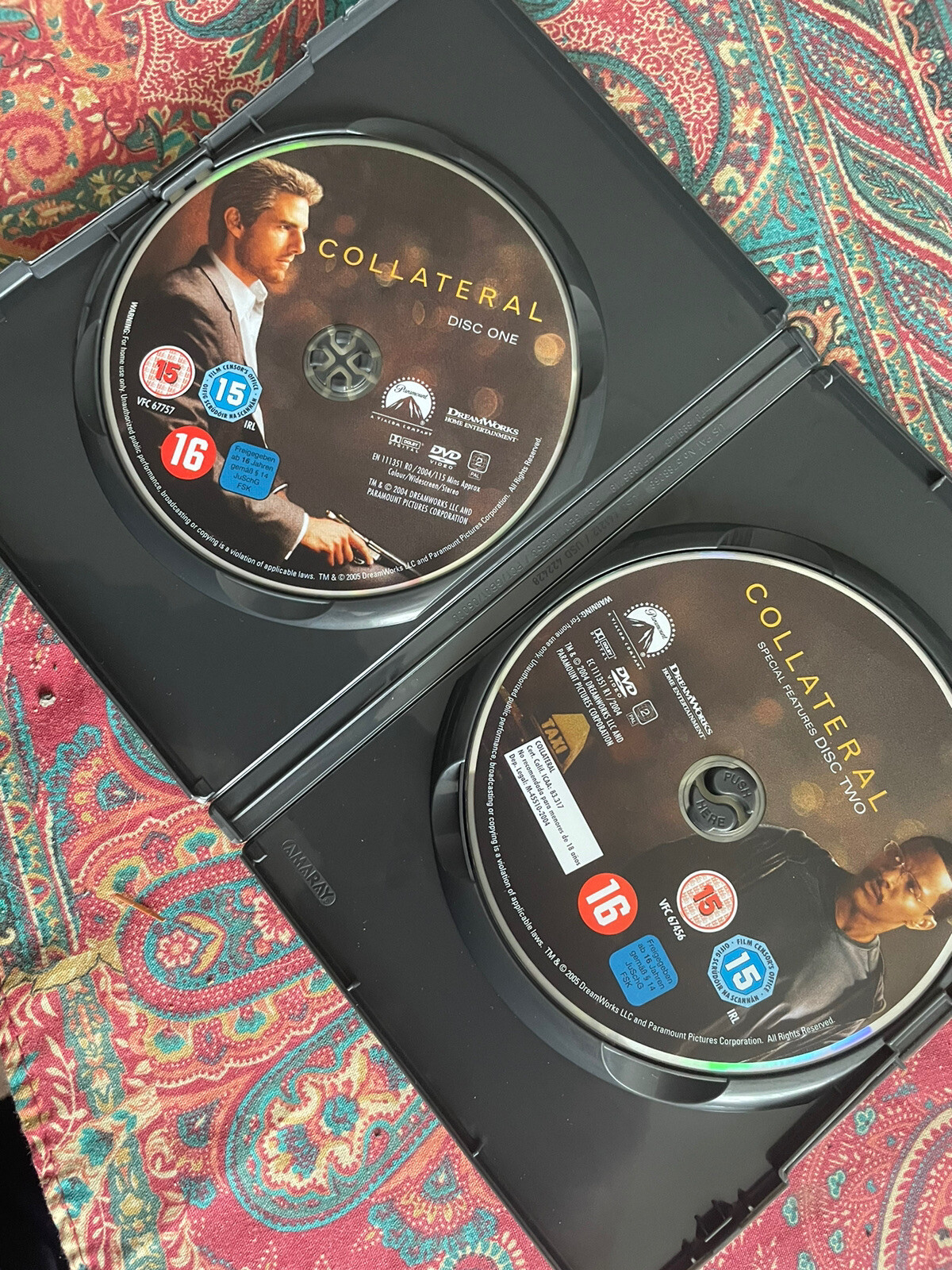 Tom Cruise & Jamie Foxx - Collateral- 2004 678149173420 | eBay UK