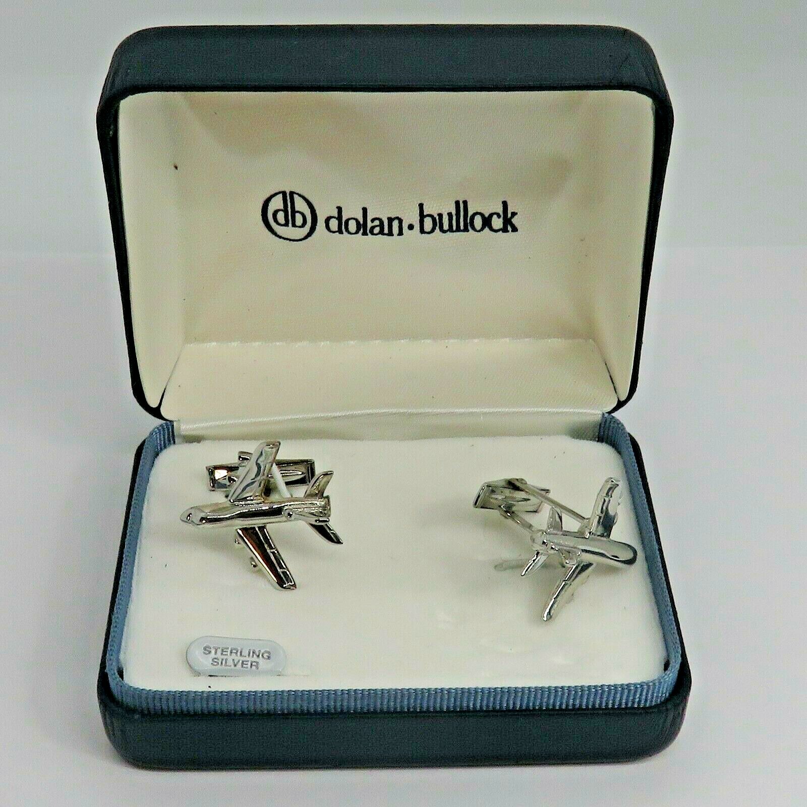 Modern Sterling Silver Dolan Bullock Airplane Cufflinks in Box. | eBay