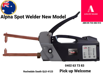 ALPHA Spot Welder Single-Phase LONG ARM Welding High-Duty Cycle LED Pan ...