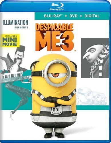 Despicable Me 3 [New Blu-ray] With DVD, Special Ed, UV/HD Digital Copy ...