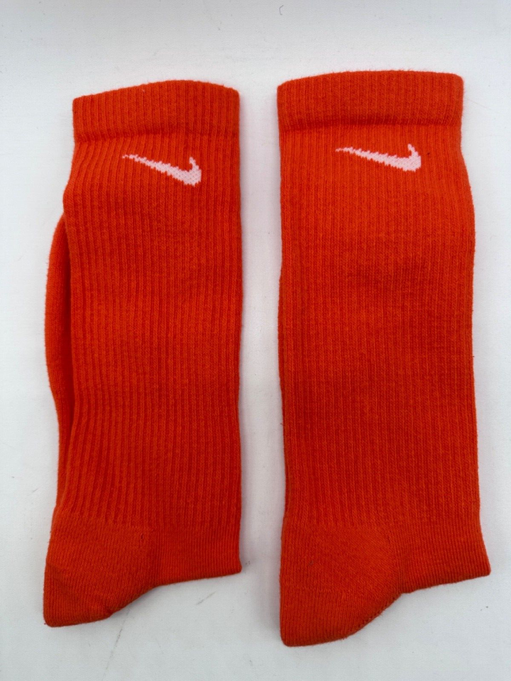 NEW ONE PAIR MEN'S NIKE EVERYDAY PLUS DRI-FIT COTTON BLEND CREW SOCKS ...