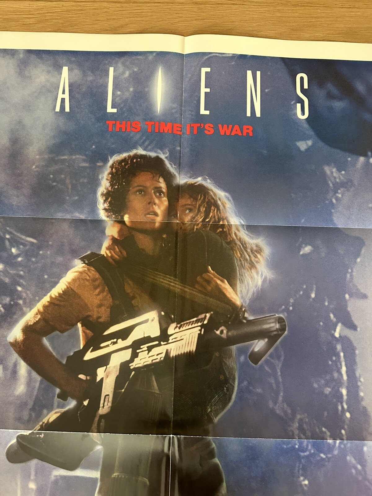Aliens ADVANCE RECALLED Ripley Style 1 Sheet Movie Poster Signed by ...