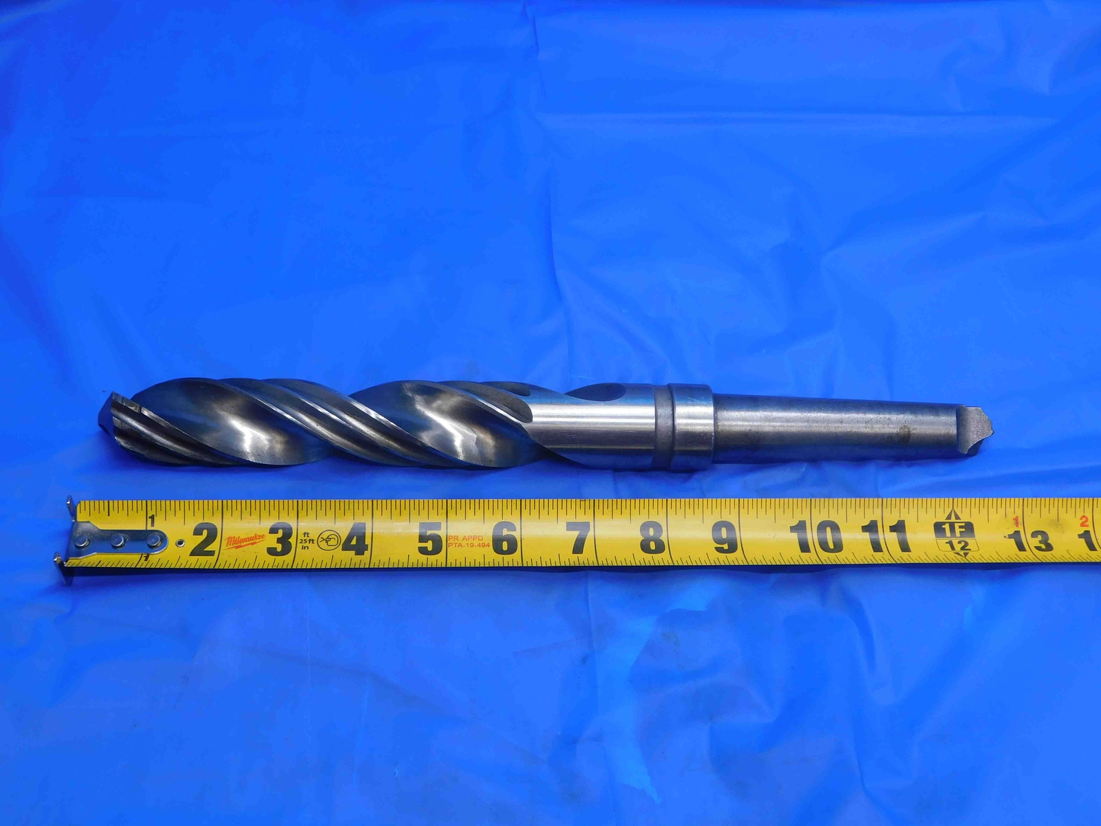 1.225 O.D. HSS TRIPLE MARGIN TWIST DRILL BIT MORSE TAPER #3 SHANK 6.09 ...