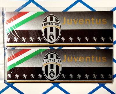 JUVENTUS FC Stickers 21 X 7 cm For Bar/Office /Home Use 2 Pieces In A ...