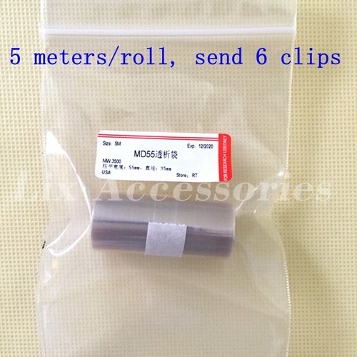 1pc 5m/roll molecular weight cut-off 14000 dialysis membrane dialysis ...