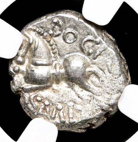 CELTIC, Central Gaul. Sequani. 1st Century BC. Quinarius, Q DOCI, NGC ...