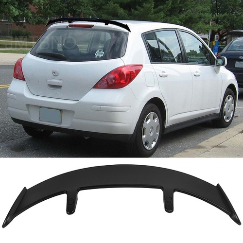 For 07-12 Nissan Versa Hatchback Matte GT-Style Rear Roof Spoiler Wing ...