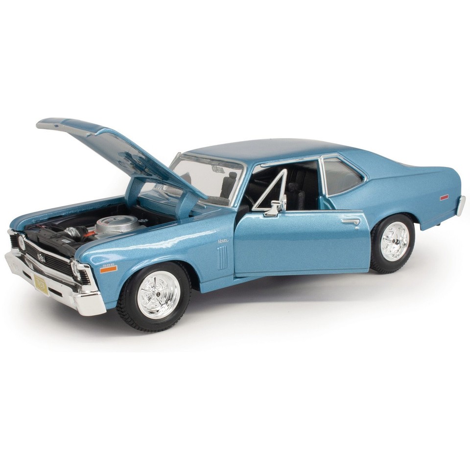 1970 CHEVY NOVA SS 396 BIG BLOCK MOTOR 1:18 SCALE DIE-CAST MUSCLE CAR ...
