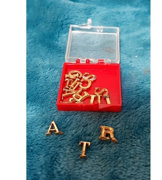 Small Metal Letters (25170) | eBay