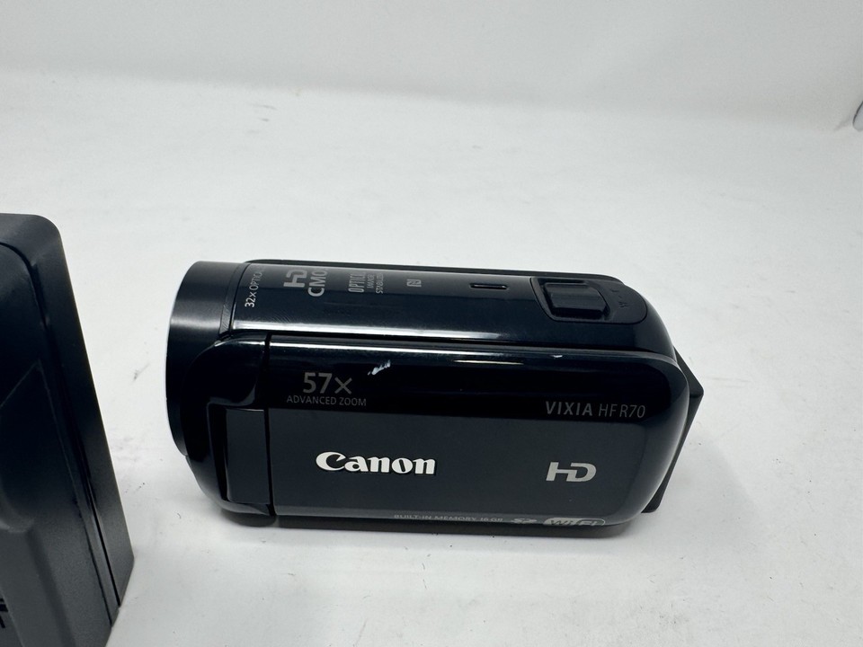 Canon VIXIA HF R70 Black 57x Advanced Zoom Digital Camcorder Read | eBay