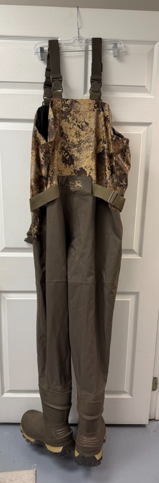Northern Flight Front Zip Waterfowl Hunting Waders Size: 12 Regular | eBay