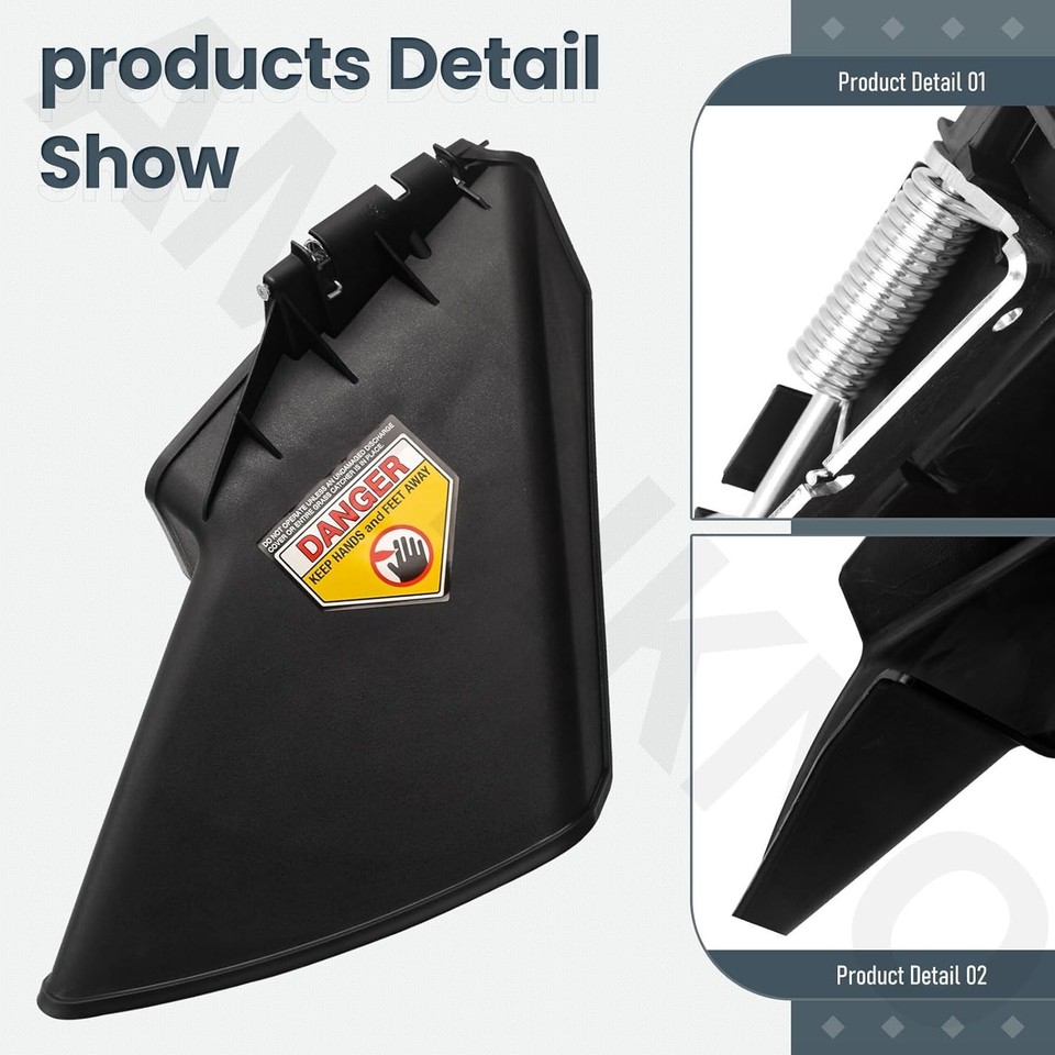 Deck Discharge Chute Deflector for MTD, Craftsman, Troy-Bilt, Cub-Cadet ...