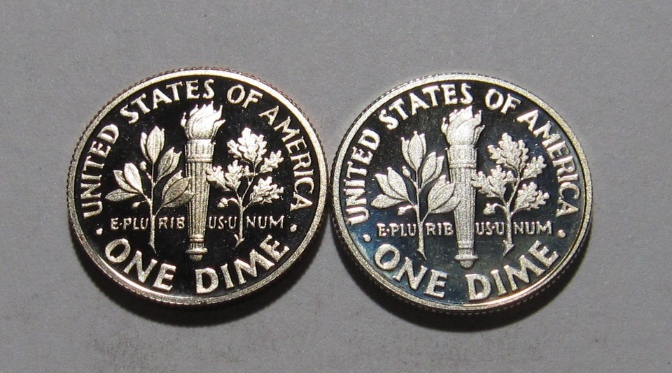 2015 S & 2016 S (both Silver) Roosevelt Dime Proof - BU Condition ...