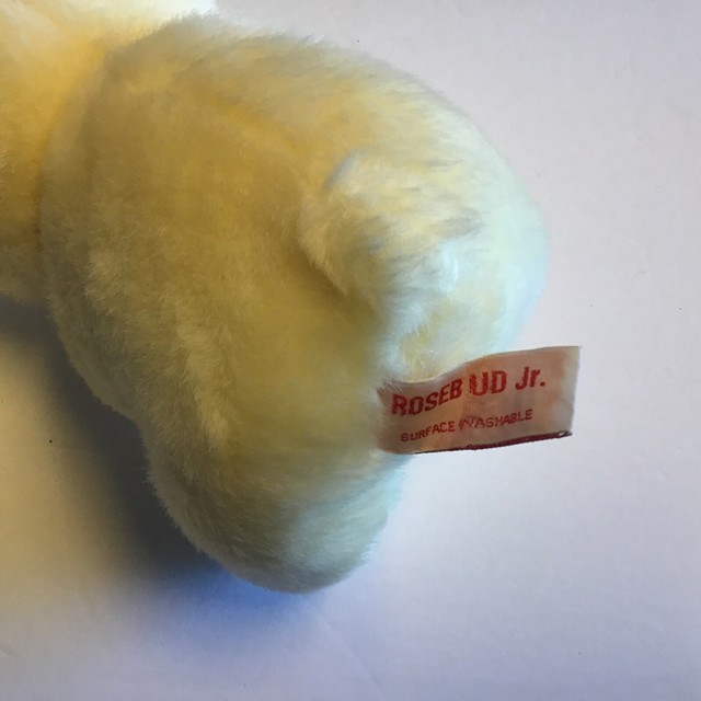 Rare Vintage Russ Caress 8" Rosebud Jr. Soft Pets Stuffed Plush Toy ...