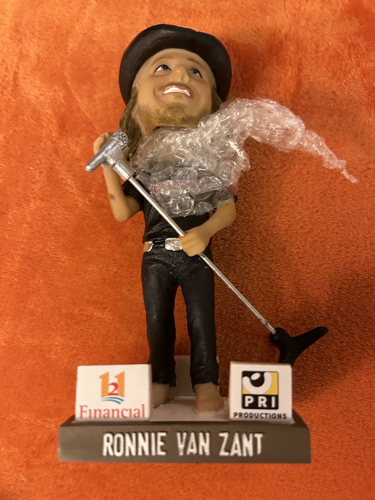 *RARE*Ronnie Van Zant Bobble Head Official Lynyrd Skynyrd Jacksonville ...