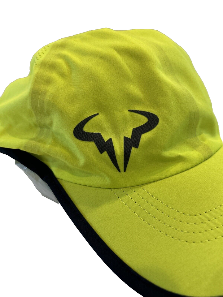 NEW! NIKE Men Rafa Nadal Bull FEATHERLIGHT Tennis Cap/Hat-Ghost Green ...