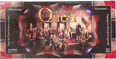 The Constitution Quest Board Game Branches Of US Government, Factory Sealed | eBay