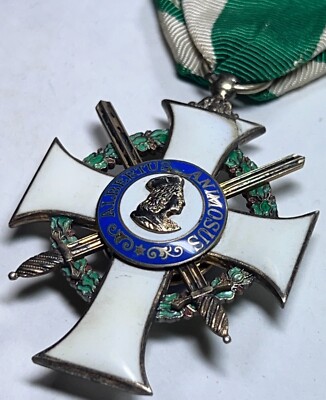 Original WW1 Saxon Order Of Albert w/ Swords Knight First Class by G.a ...