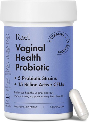 Rael Probiotics for Women Supplements, Digestive Enzymes, Prebiotics pH ...