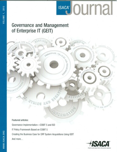 Isaca Journal - 1/2013 - Governance and Management of Enterprise IT ...