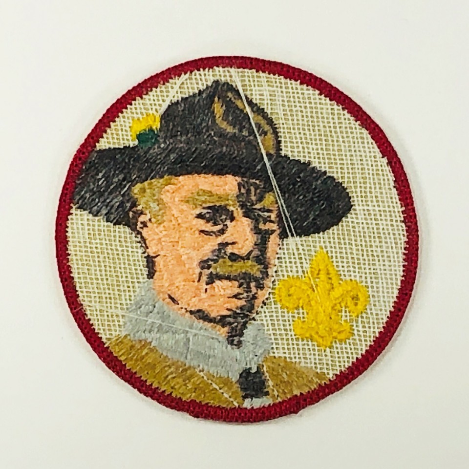 70s Baden-Powell NO INSCRIPTION BSA Boy Scouts Patch 3-in | eBay