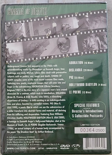 Cinema of Death (DVD) for sale online | eBay