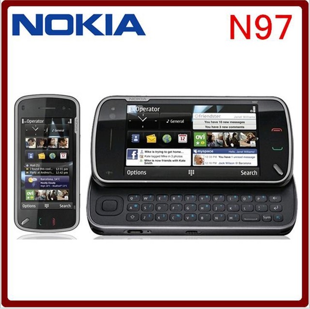 Nokia N Series N97 - 32GB - Transition black (Unlocked) Smartphone for ...
