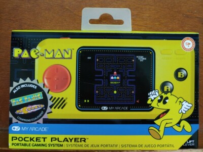 NEW My Arcade Pac-Man Pocket Player Portable Gaming System Pac-Mania ...