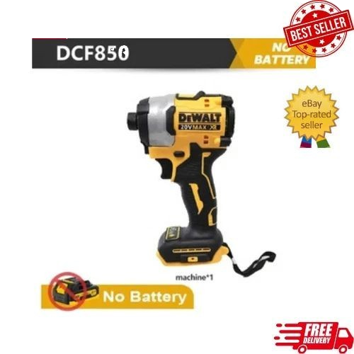 DEWALT DCF850 Impact Driver Electric Driver 20V Brushless Cordless ...