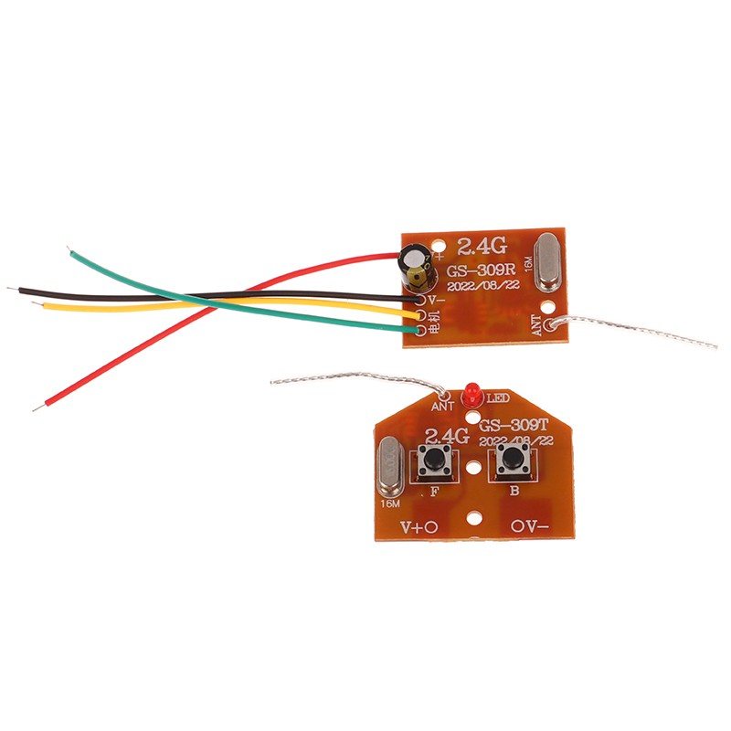 2CH RC Accessory Module 2.4G Circuit PCB Transmitter and Receiver Board ...