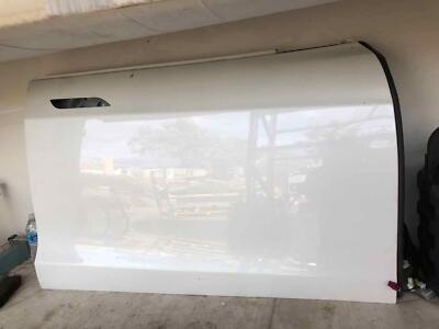 2016 TESLA S Front Door Shell Paint Code PPSW Shasta White Pearl ...