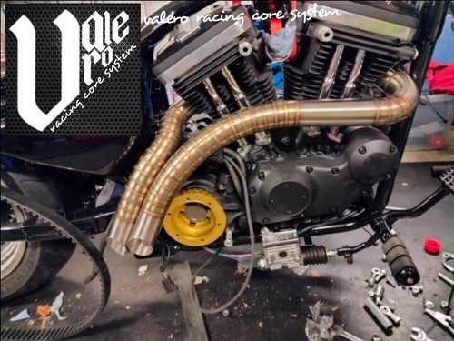 Custom Exhaust 2-2 Models Fits For Harley Davidson Sportster 883, XL ...