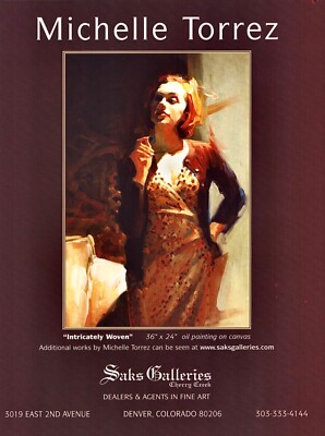 2008 MICHELLE TORREZ / HOWARD TERPNING Art Gallery 2-Sided Magazine ...