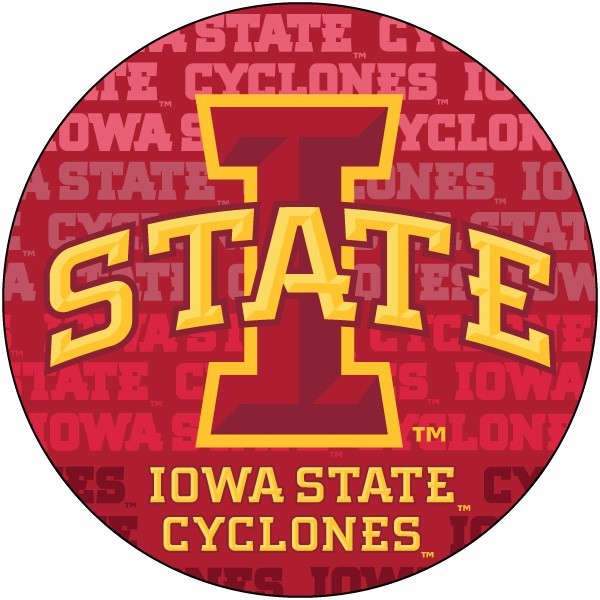 IOWA STATE 4" REPEAT DESIGN DECAL-IOWA ST. CYCLONES DECAL STICKER-NEW ...