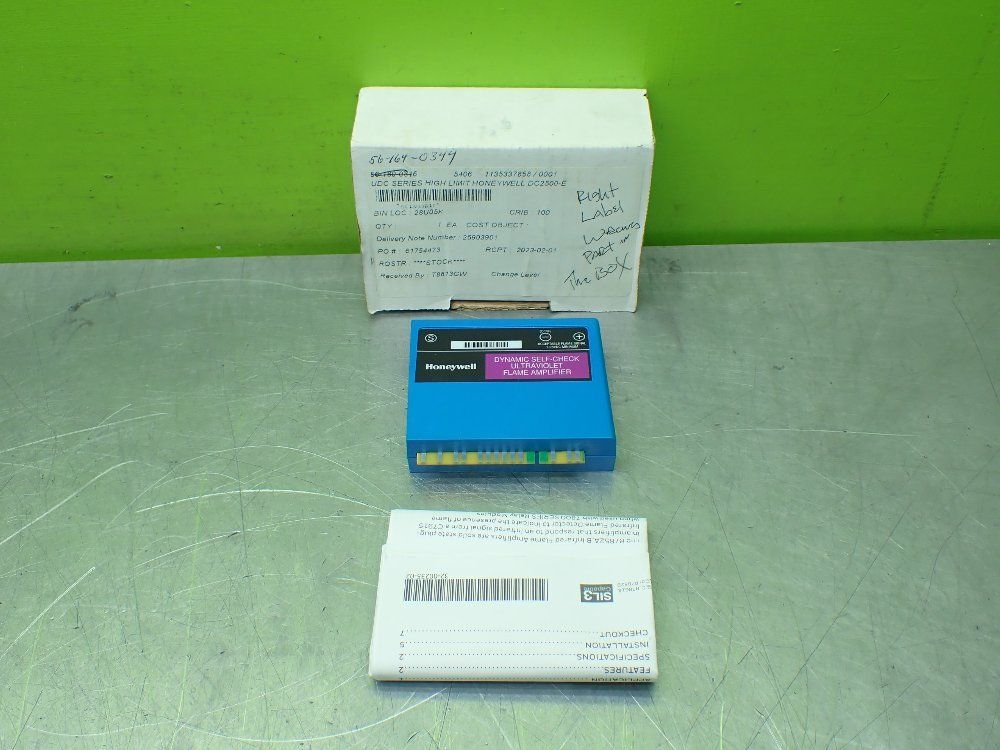 EUC-HONEYWELL R7861 A 1026 DYNAMIC SELF-CHECK ULTRAVIOLET AMPLIFIER. | eBay