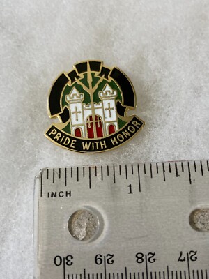Authentic US Army 2nd Military Police MP Group Unit Crest DI DUI ...