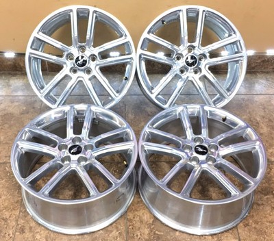 19" 19 Inch OEM Factory Ford Mustang Wheels Rims Polished 10079 Set of ...