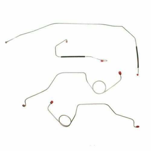 Fits 67-72 Ford F-100 Front Brake Line Kit 2WD Manual Drum Brakes ...