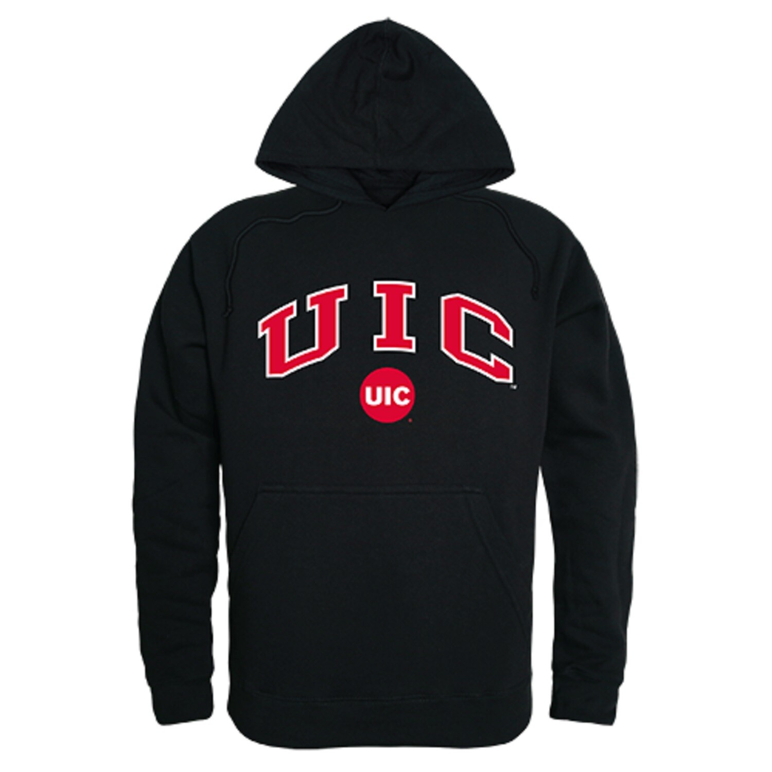 University Of Illinois at Chicago Flames UIC Pullover Hoodie S M L XL ...