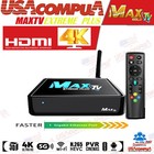MAX TV GOLD SILVER EXTREME MAXTV 5G 4K ULTRA-HD IPTV BOX+ANDROID 7.1 ...
