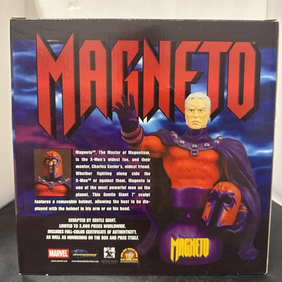 Authentic 2005 MAGNETO Bust X-Men Marvel Diamond Select Gentle Giant ...