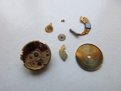ETA cal. 201.001 disassembled watch movement & loose parts - untested ...