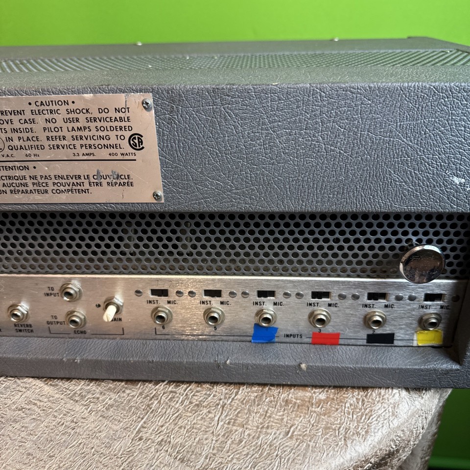 Vintage 1960's Shure Vocal Master PA Mixer Preamplifier VA 300-C ...