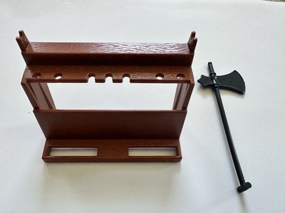 Original 1983 LJN Dungeons & Dragons FORTRESS Of FANGS Brown Weapons ...